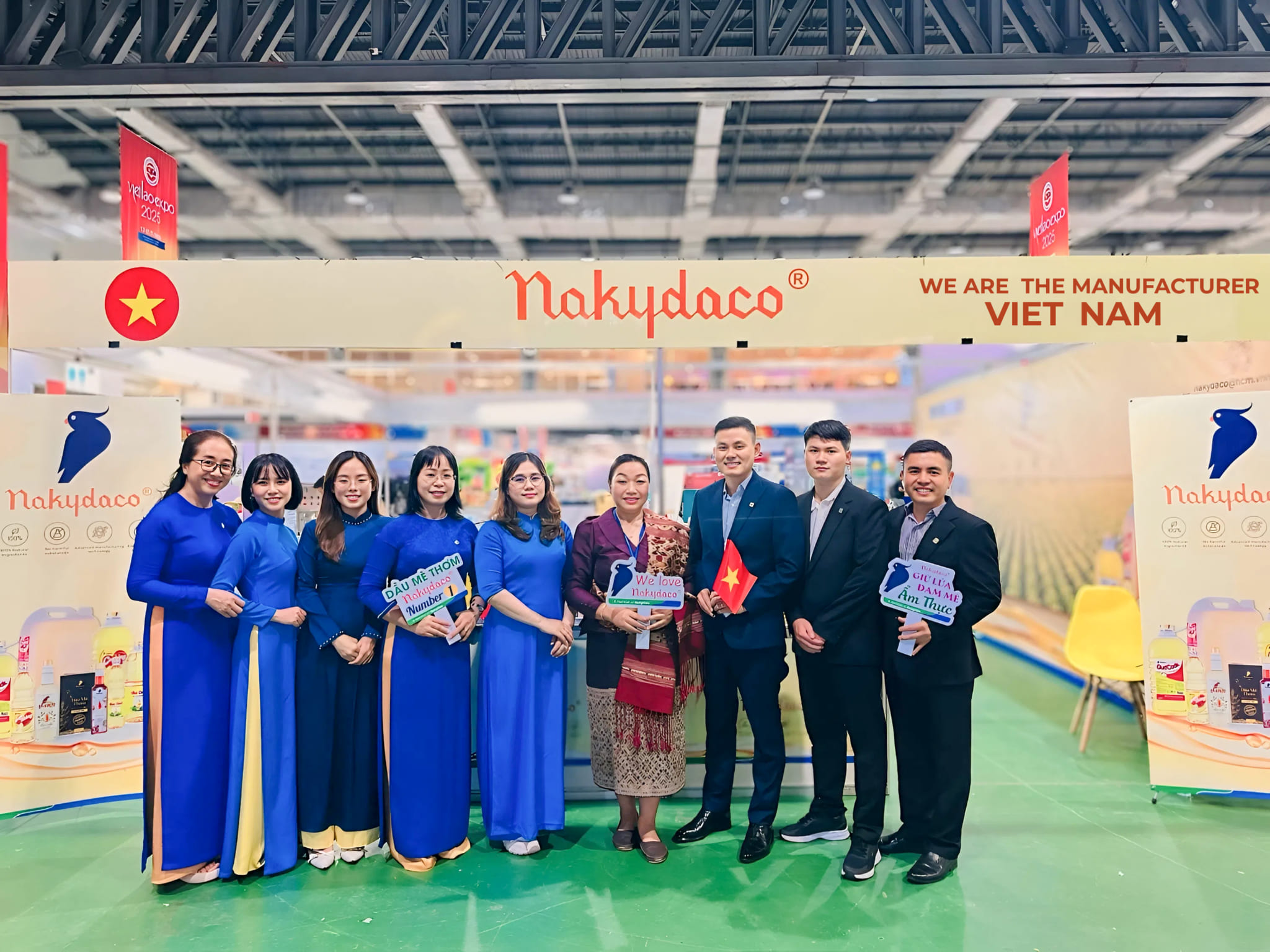Nakydaco tham gia Hội chợ VietLao Expo 2025, mở rộng hợp tác giao ...
